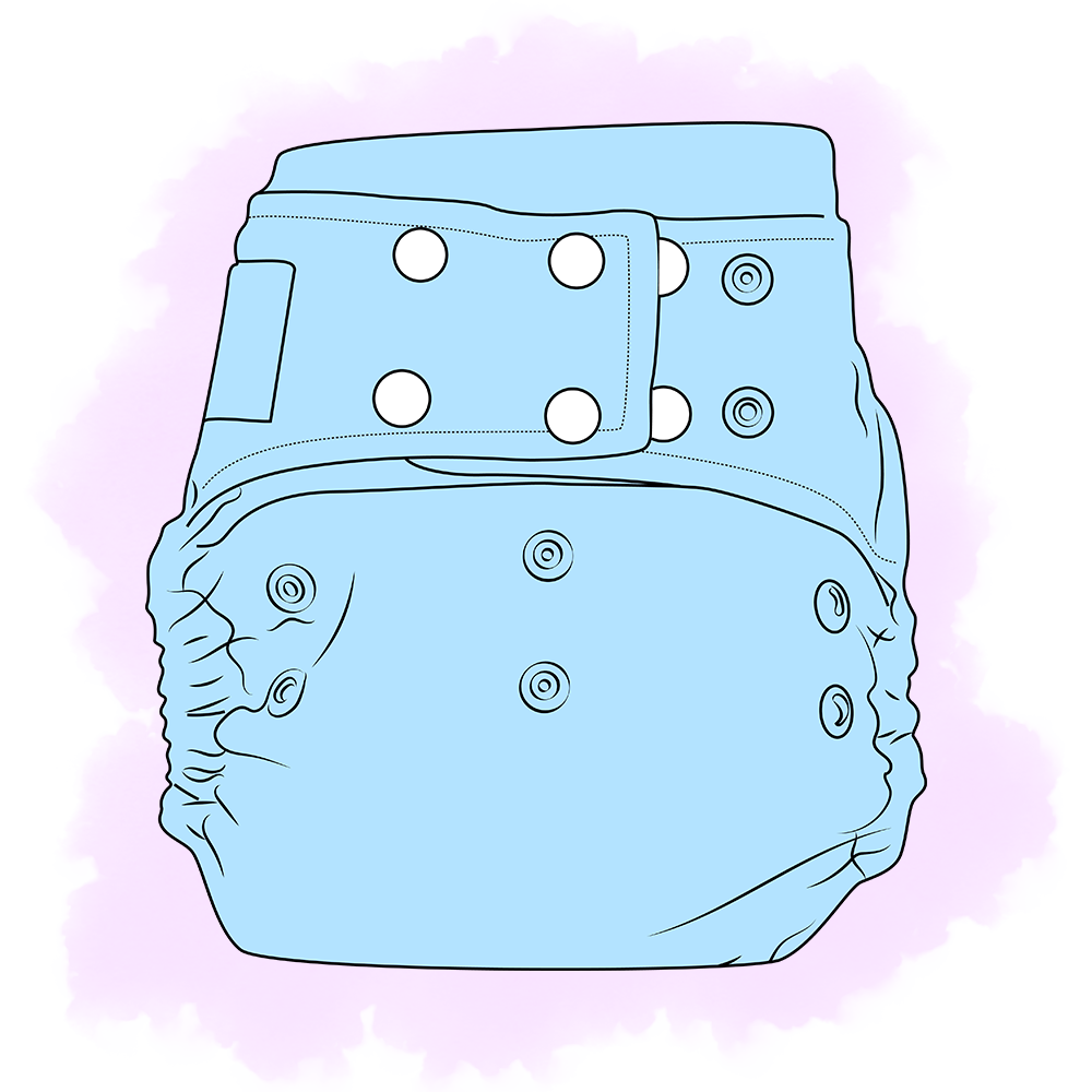 Snap Cloth Diaper